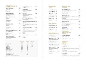 Our Menu - Oba Korean&Japanese Kitchen & Bar